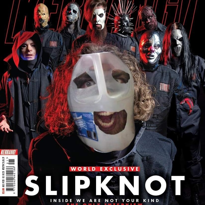 Viral Corey Taylor Slipknot Mask Meme Origin – Swimming With Sharks ...